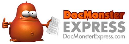 DocMonster Express - Send large files quickly and easily without clogging up your email.